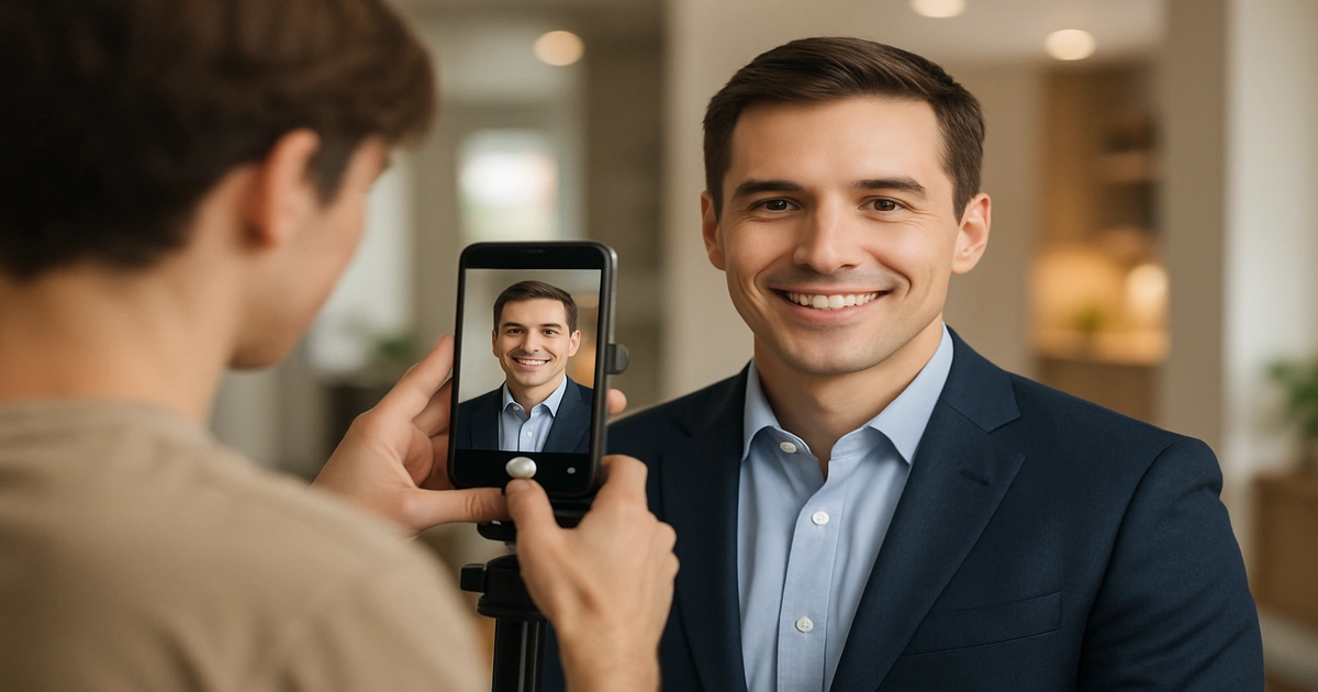 How to Take a Professional Headshot at Home - Lisa Garrett Photography